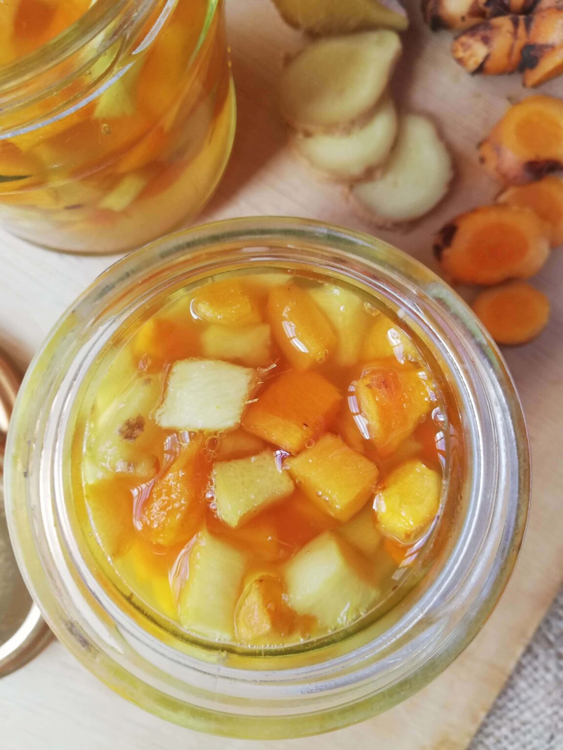 How to Make Fermented Ginger Honey (Immune Boosting Recipe) - Heritage Mama